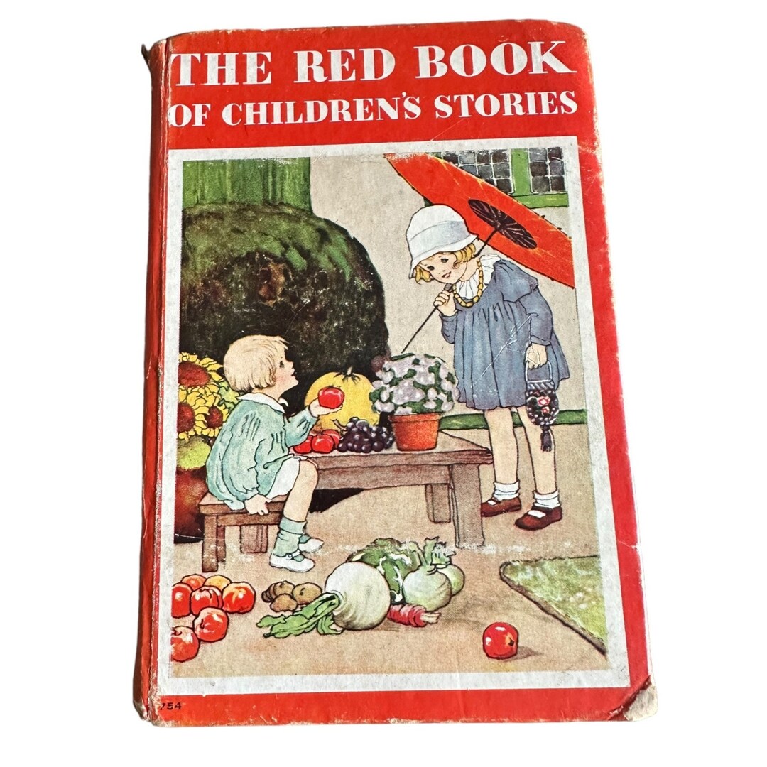 Vintage Whitman Hardcover the Red Book of Childrens Stories - Etsy