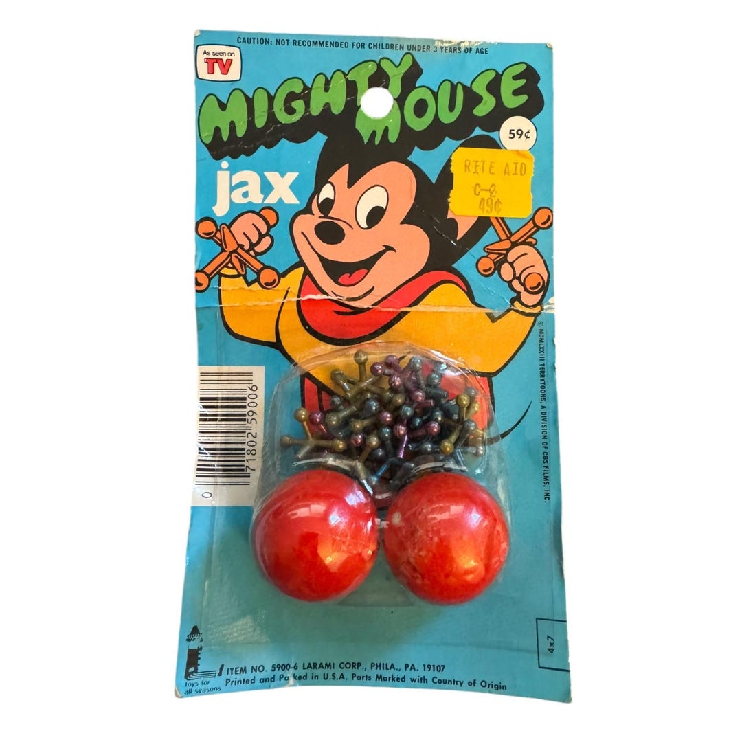 Vintage Original Mickey Mouse Jax Toy, Unopened, New in Box - Etsy