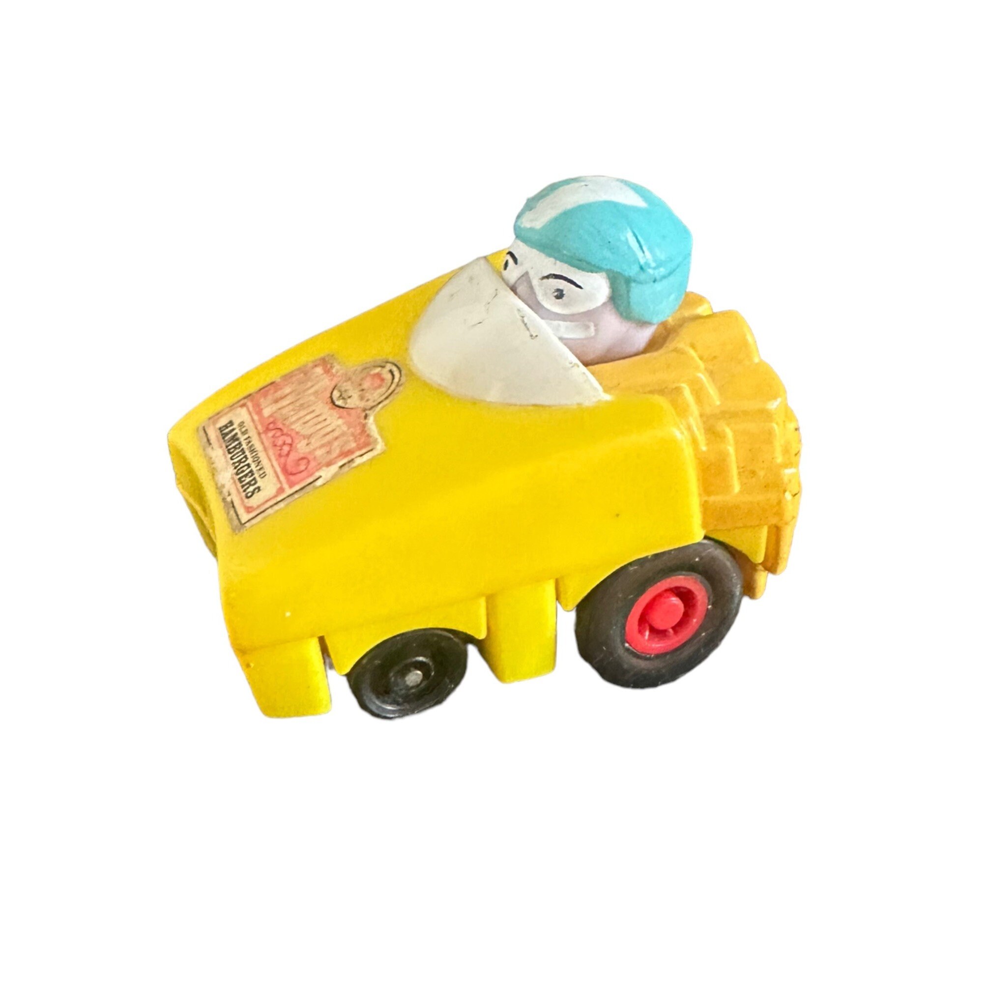 Wendy's 1990 Vintage Fry Toy Race Car - Etsy