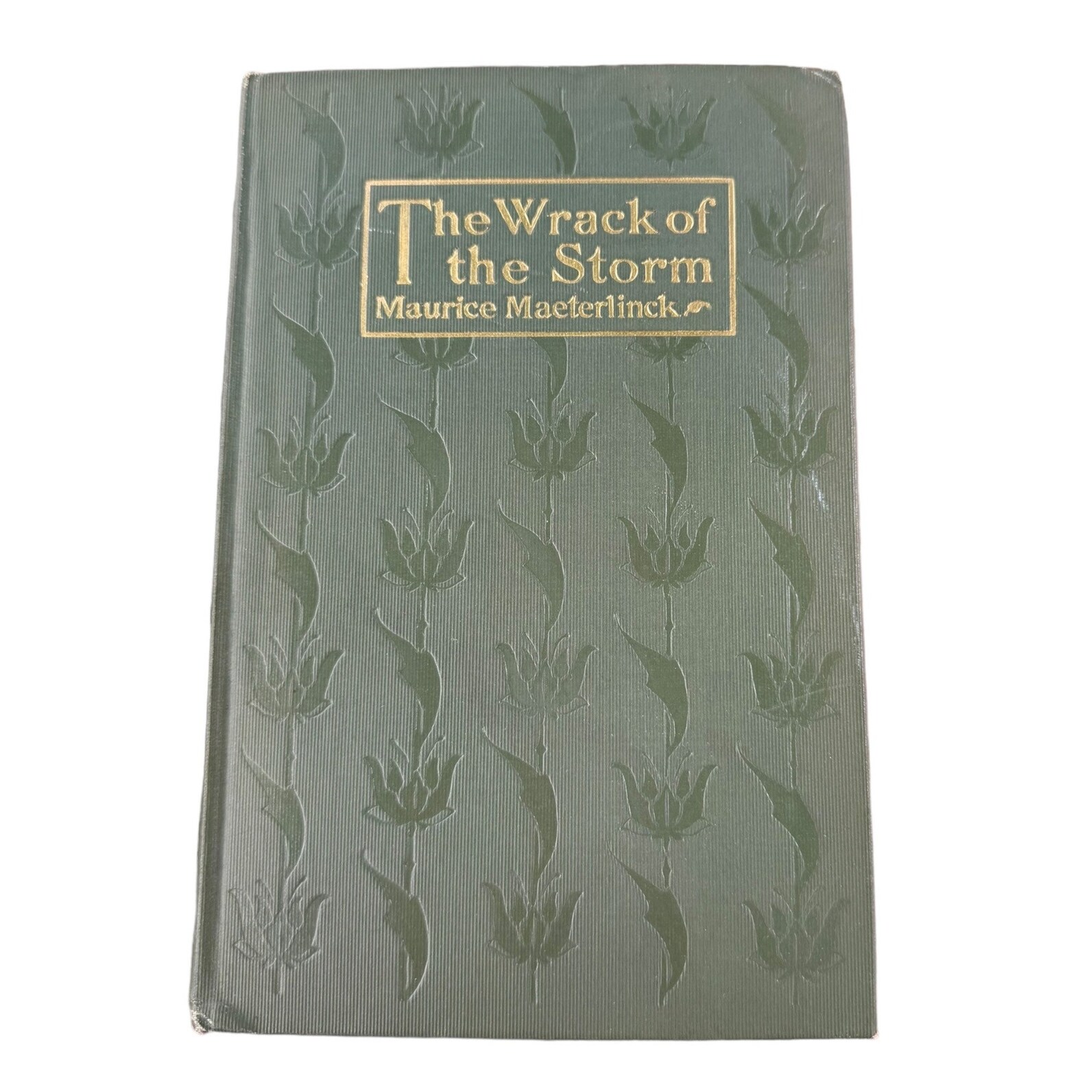 Rare Antique Book the Wrack of the Storm Maurice Maeterlinck 1916 - Etsy