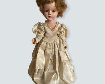 1950s Sweet Sue American Character Bride Doll Hard Plastic Blond All ...
