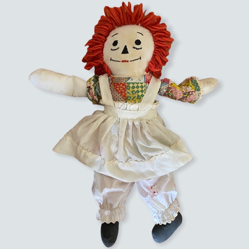 Vintage Raggedy Ann Doll 1945-1963 Inox Wind