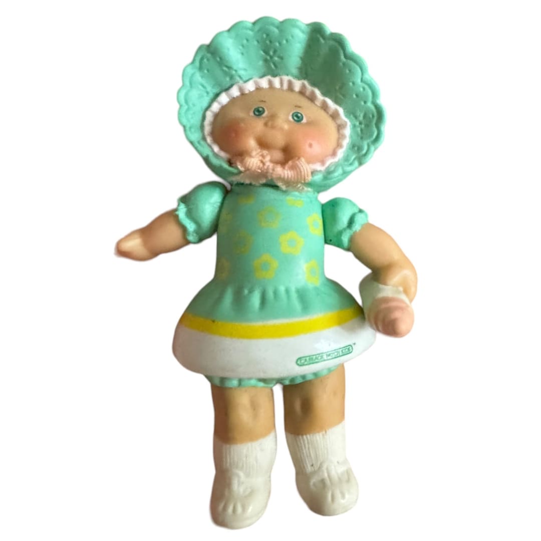 Rare Vintage 1984 Cabbage Patch Kids Miniature Poseable Doll Figure - Etsy
