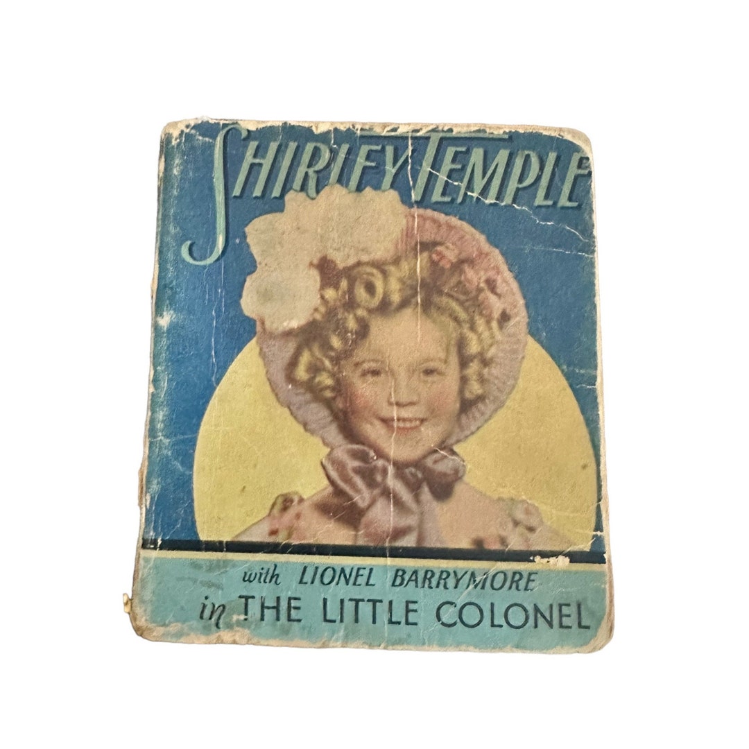 Rare Vintage Shirley Temple Book Etsy