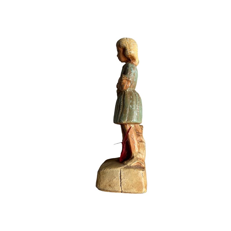 Creepy 1961 Community Chest Award Girl With a Doll - Etsy