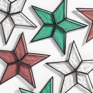 Instant Download Stained Glass Pattern- Star Ornament Suncatcher- Hobby ...
