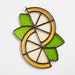 Instant Download Stained Glass Pattern- Lemon Slices Suncatcher ...