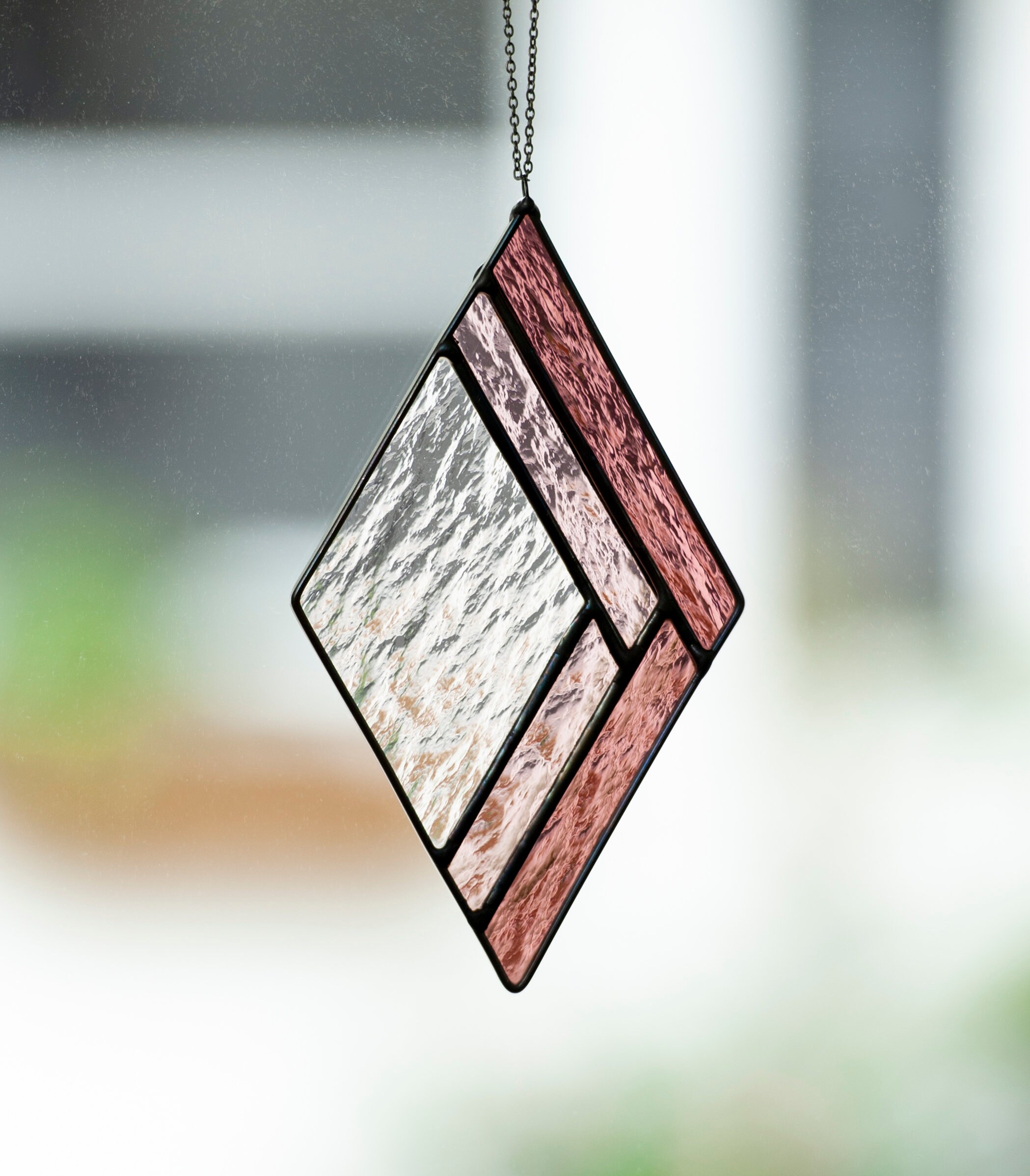 Instant Download Stained Glass Pattern- Geometric Suncatcher- Hobby ...