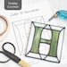Instant Download Stained Glass Patterns- Letter Suncatcher- Entire ...