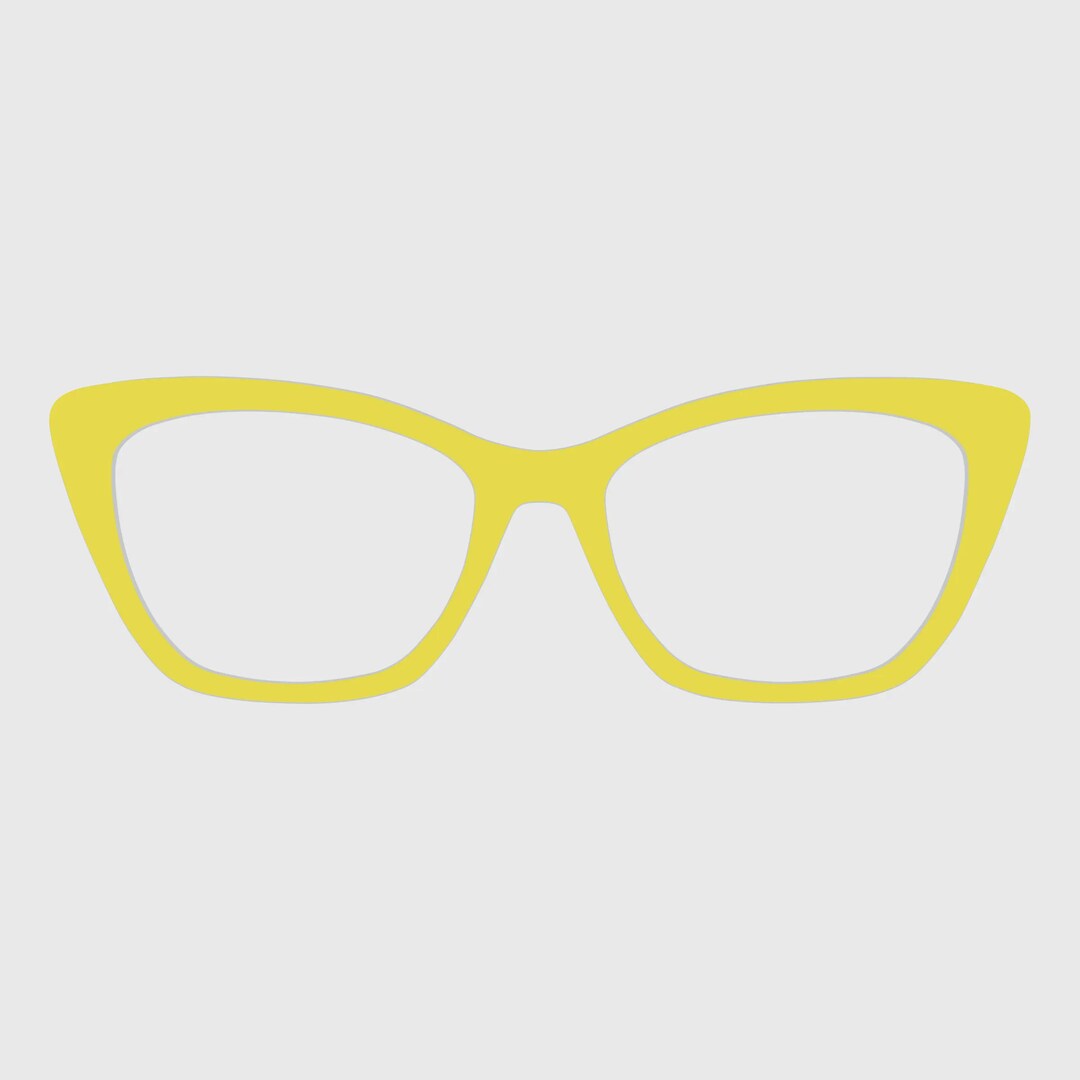 The Sunshine Yellow Magnetic Glasses Toppers – Compatible With Pair ...