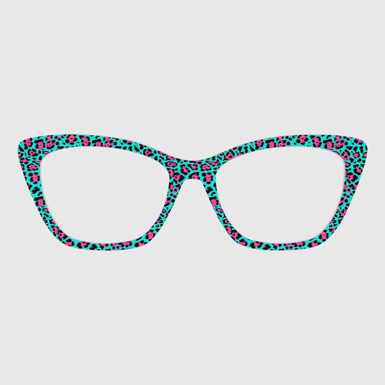 The Leopard Magnetic Glasses Toppers – Compatible With Pair Eyewear ...