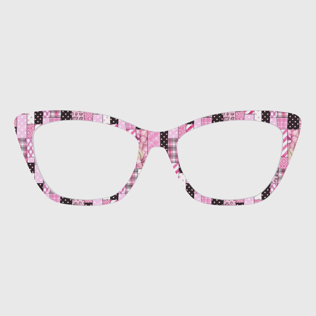 The Fashion Patchwork Magnetic Glasses Topper – Pair Eyewear Compatible ...