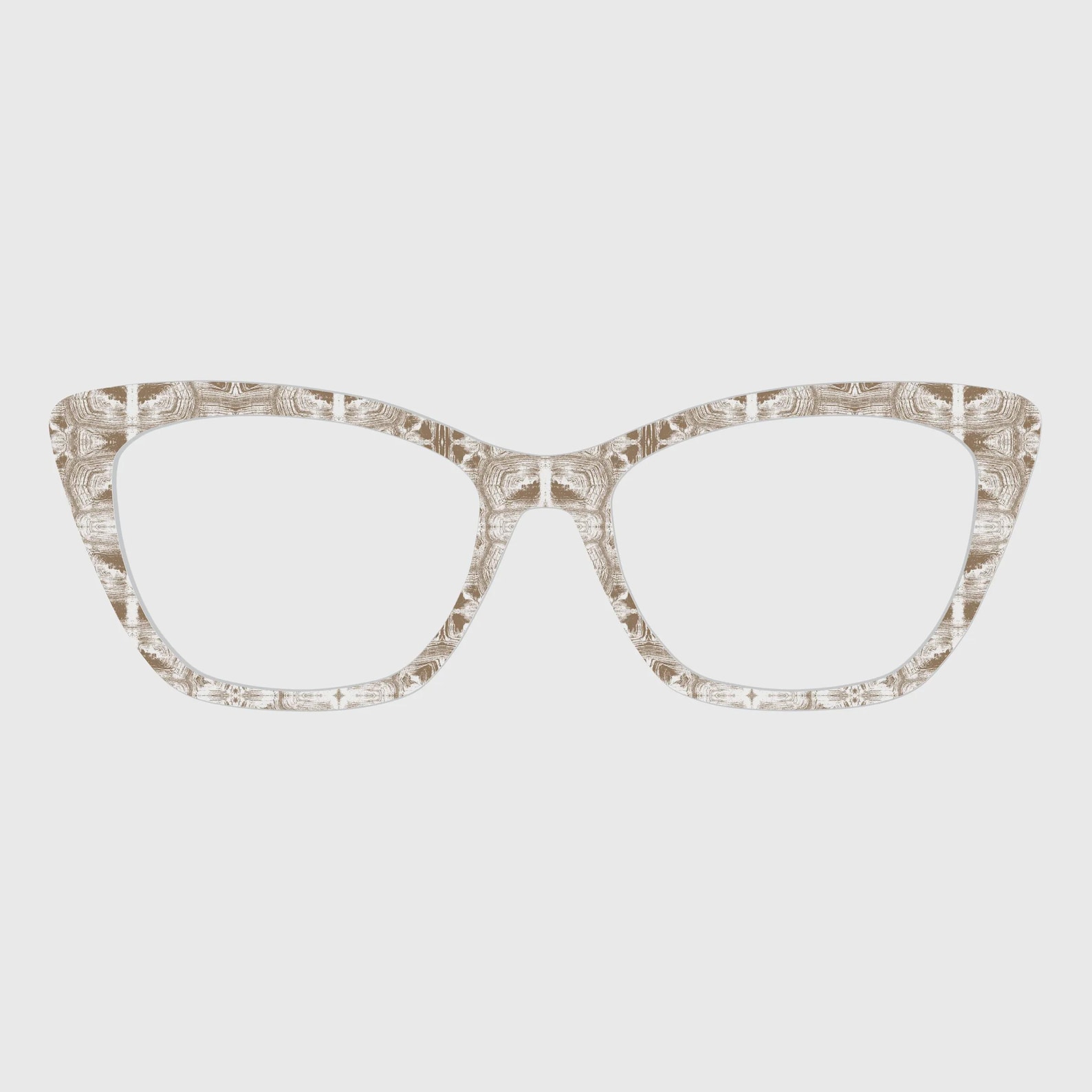The Abstract Coffee Color Turtle Shell Magnetic Glasses Toppers ...