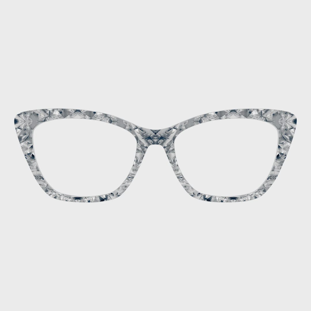 The Abstract Diamond Texture Magnetic Glasses Toppers – Compatible With ...