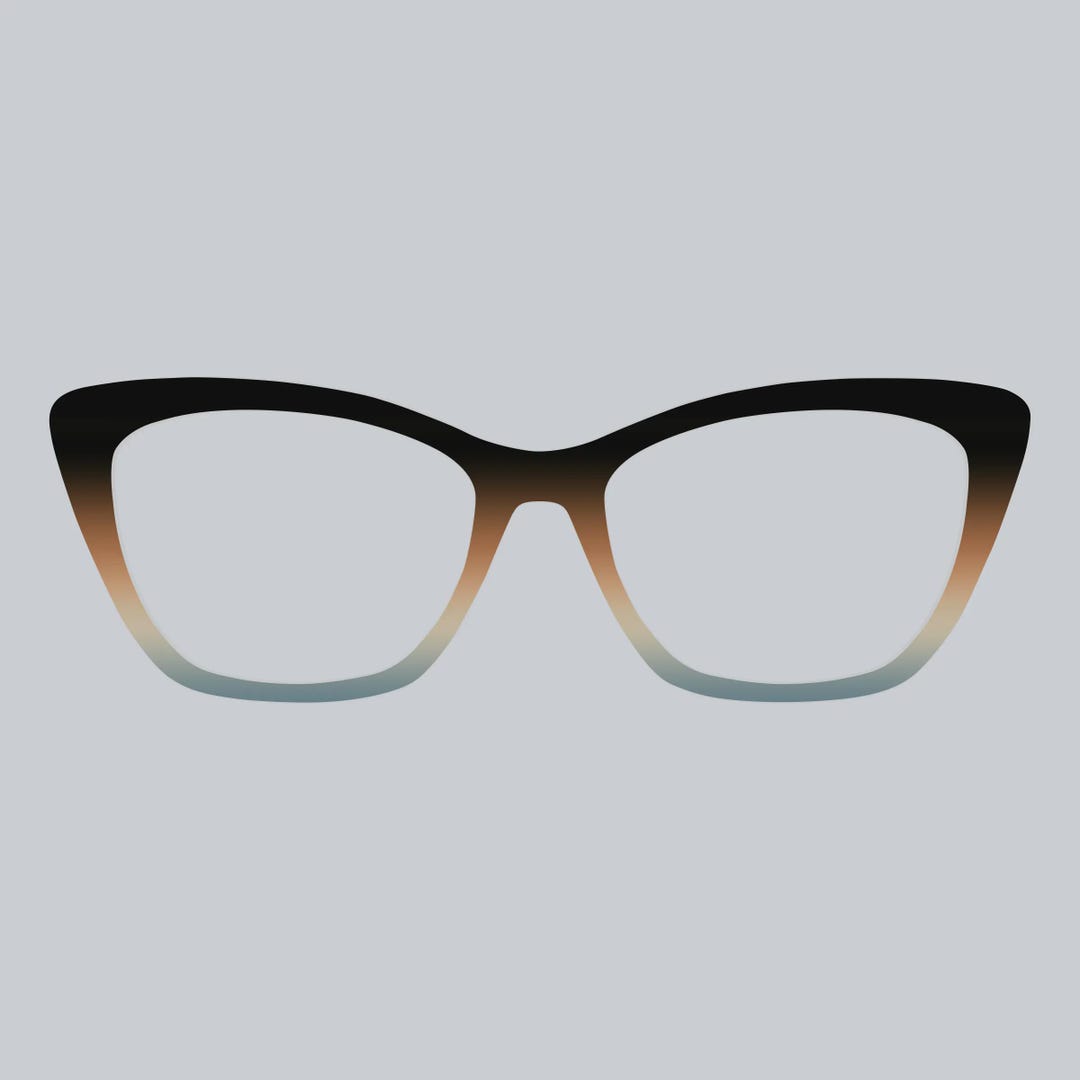The Tranquil Gradient Magnetic Glasses Toppers – Compatible With Pair ...