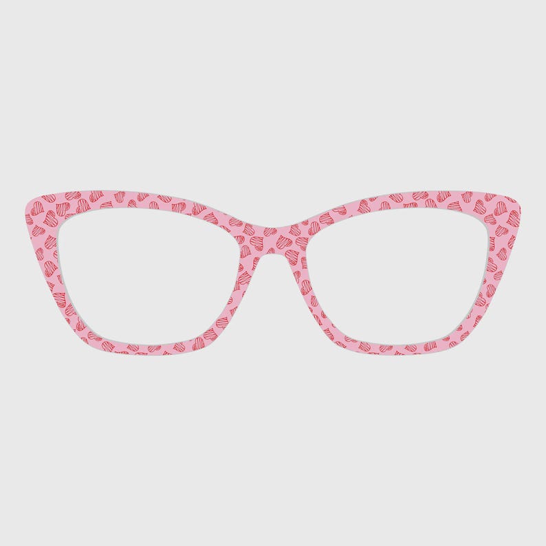 The Valentine’s Day Magnetic Glasses Toppers – Compatible With Pair ...