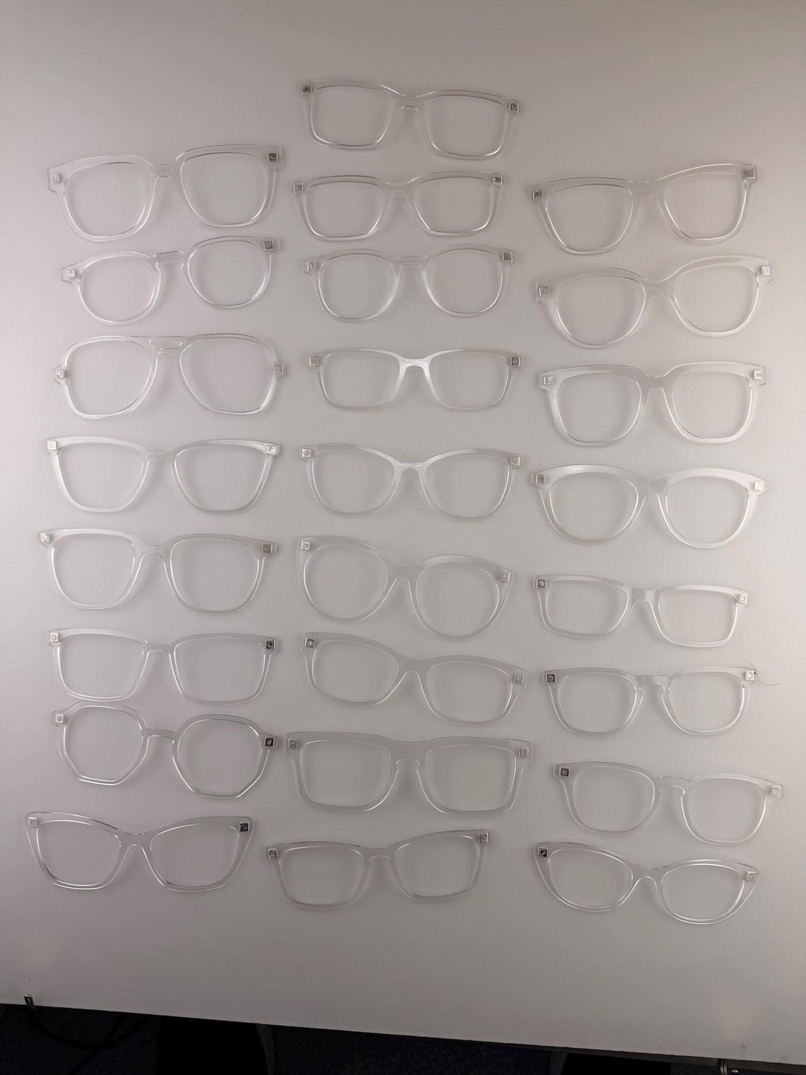 The Beautiful Grey Paisley Magnetic Glasses Toppers – Compatible With ...