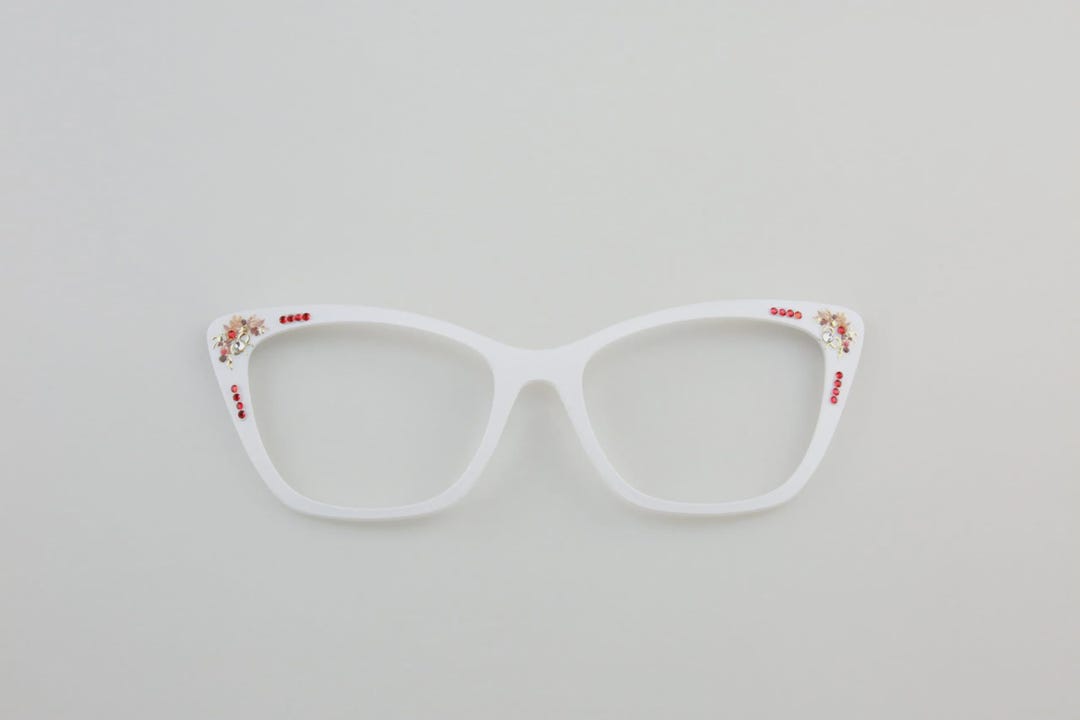 Custom Rhinestone Magnetic Glasses Toppers – Compatible With Pair ...