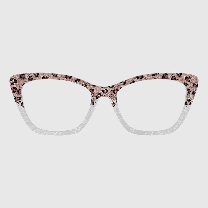 The Leopard Print Magnetic Glasses Toppers – Compatible With Pair ...