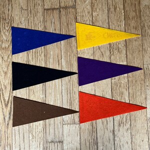 You Pick! Vintage Felt Pennants Football USA Teams NFL Authorized 1960s ...