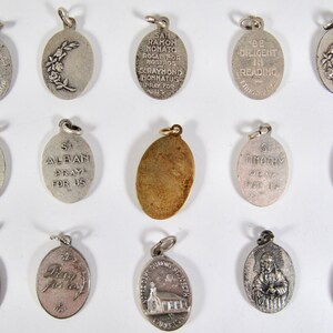 Choose Your Medal! Vintage or Antique Holy Medal Saint Medals Catholic ...
