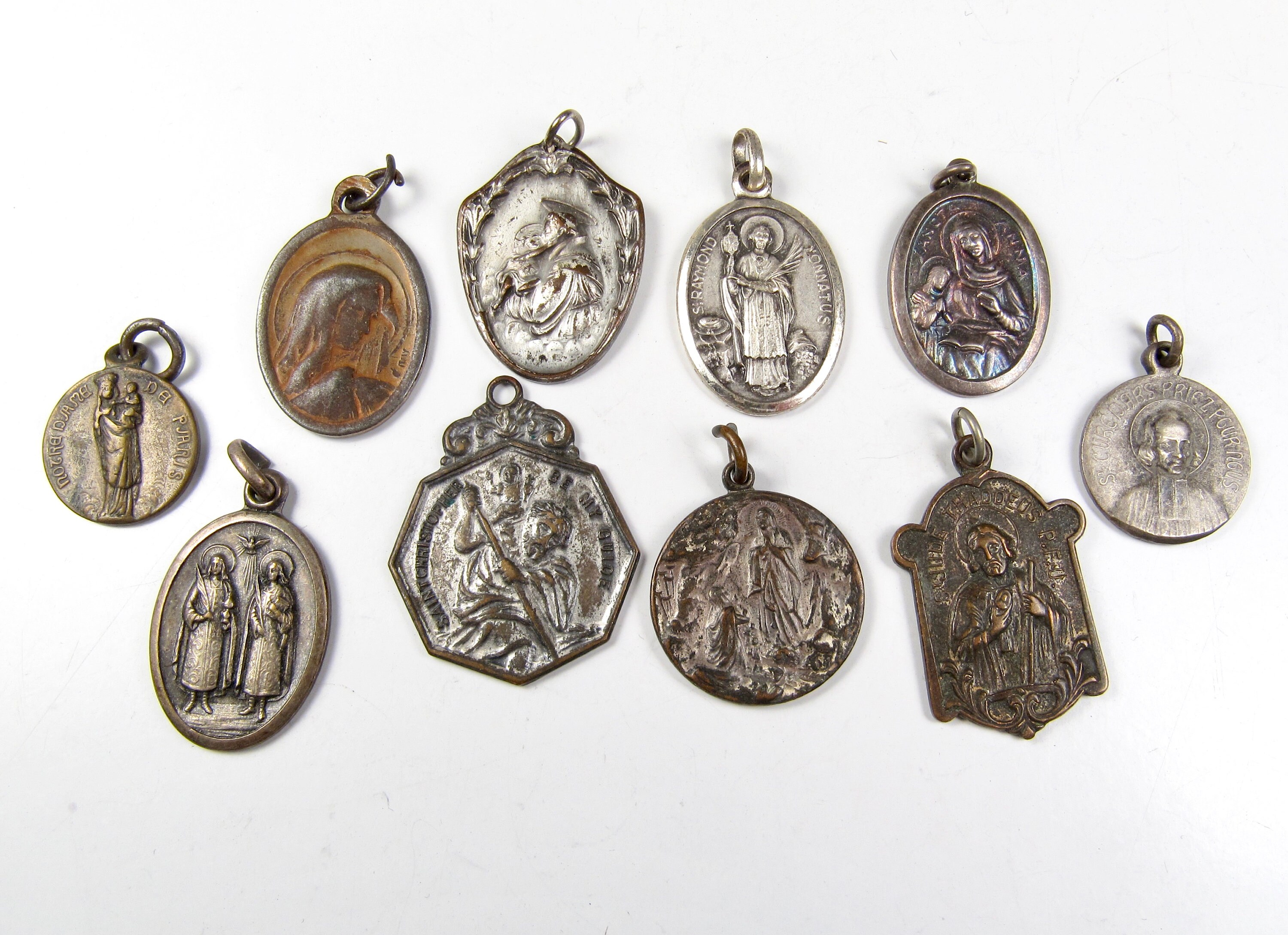 Choose Your Medal Vintage or Antique Holy Medal Saint Medals - Etsy