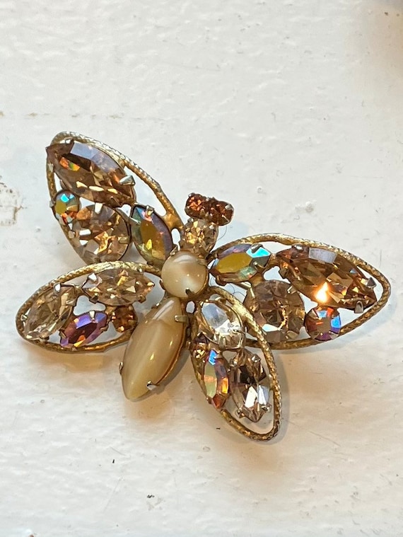 Vintage regency jewels rhinestone - Gem