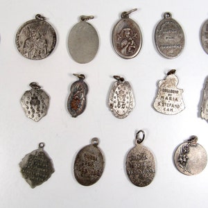 Choose Your Medal! Vintage or Antique Holy Medal Saint Medals Catholic ...