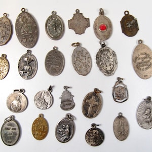 Choose Your Medal! Vintage or Antique Holy Medal Saint Medals Relic - Etsy