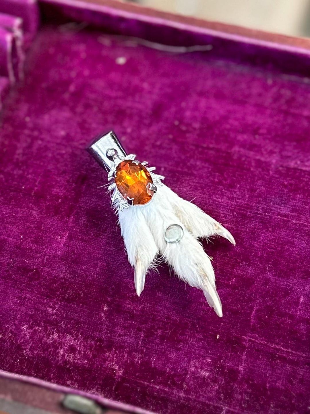 Vintage Grouse Foot Claw Brooch 1960s Signed Wbs Ward Brothers ...