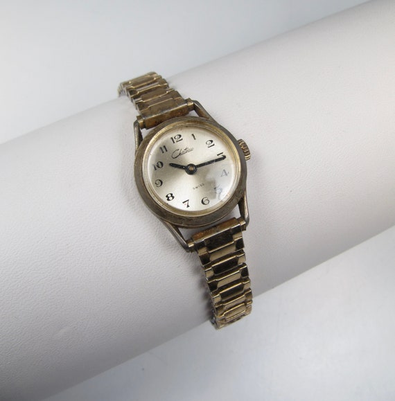 Mechanical Vintage Swiss Chateau Watch Spiedel Gold T… - Gem
