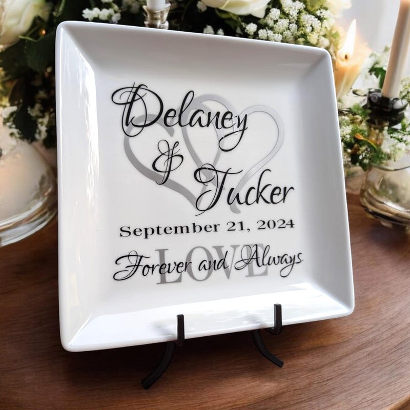 Wedding Plate - Etsy