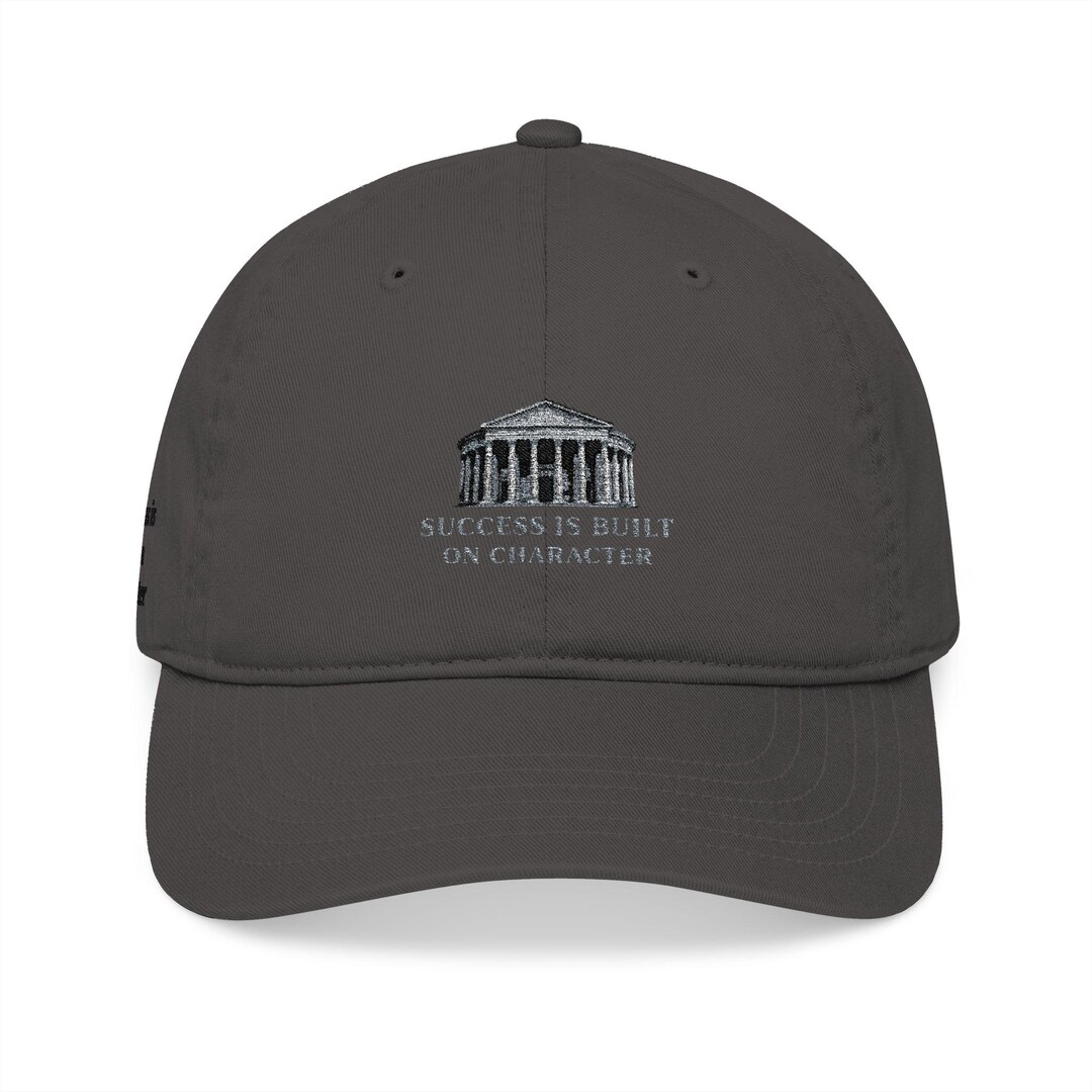 Success is Built on Character Embroidered Baseball Cap | Motivation ...