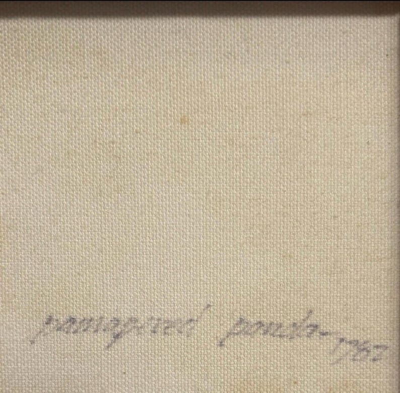 Vintage Peggy Harris Panda Oil Painting, Signed & Framed - Etsy