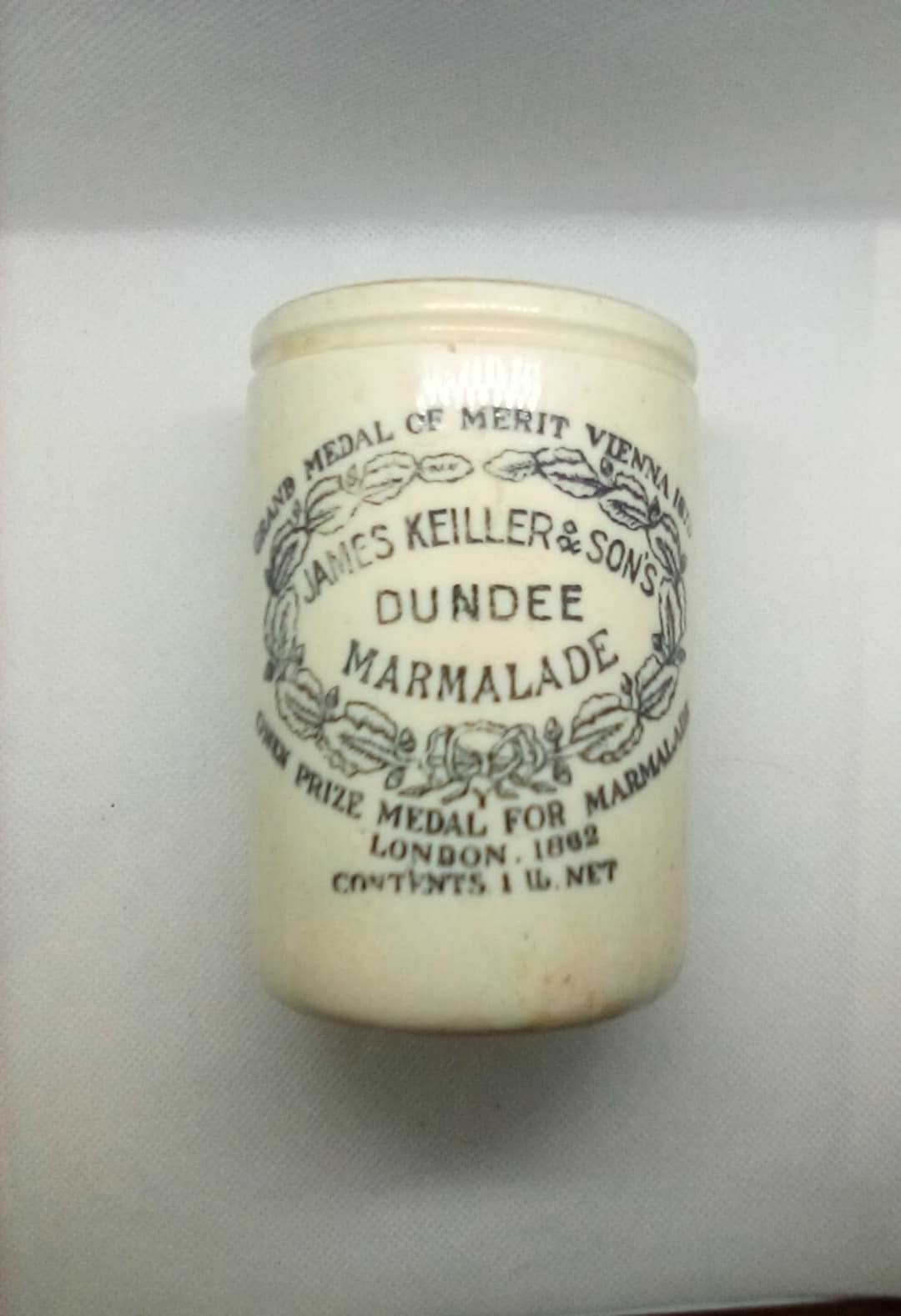 James Keiller Dundee Marmalade Crock Jar - Etsy