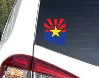 Arizona Flag Decal - Etsy