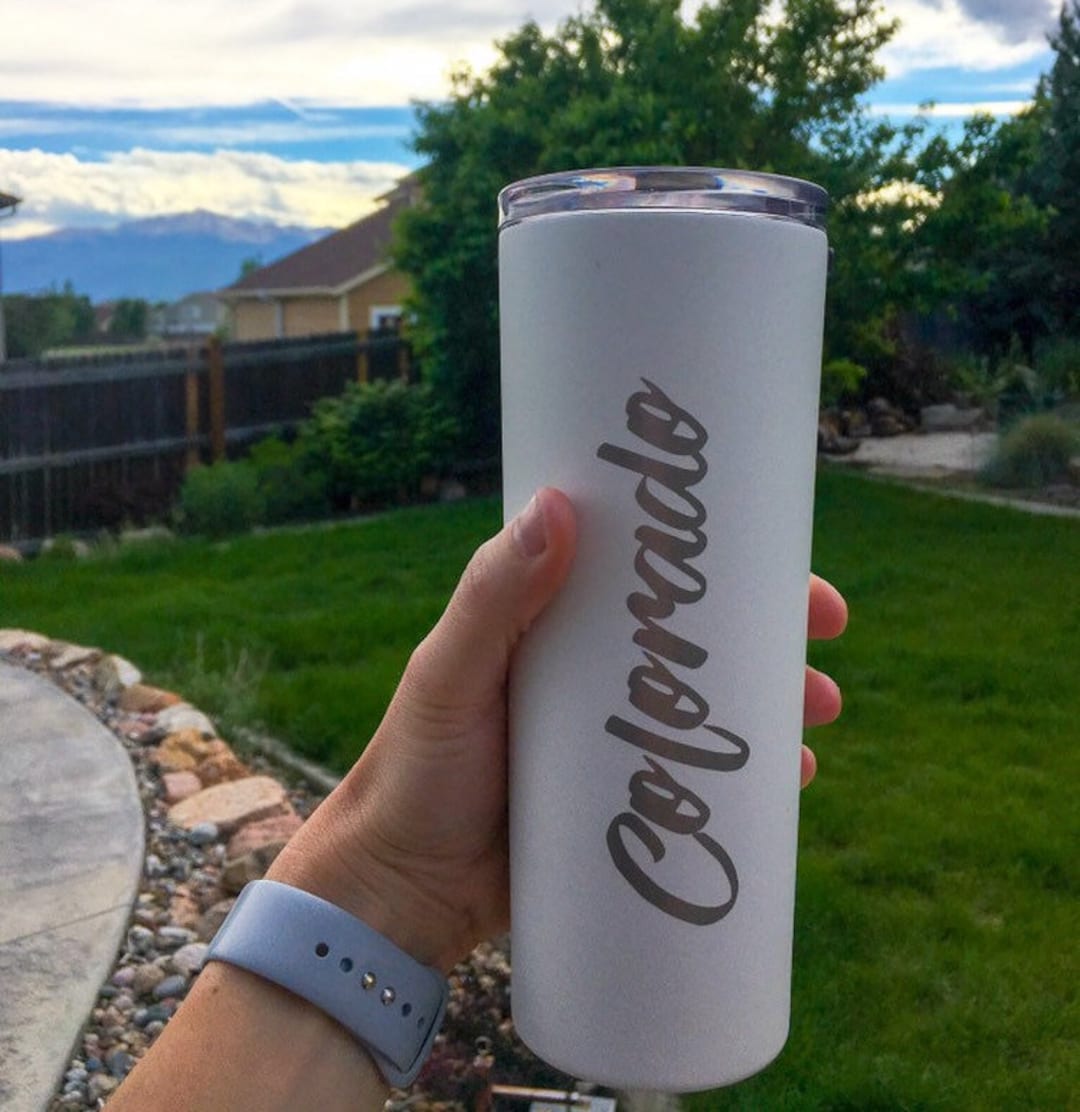 Colorado, Yeti Cup, Colorado Water Bottle, Colorado Tumbler, Colorado ...
