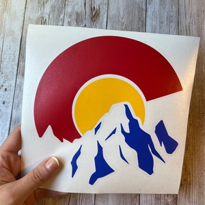 Colorado Sticker, Colorado Souvenir, Colorado Gifts, Colorado, Car ...
