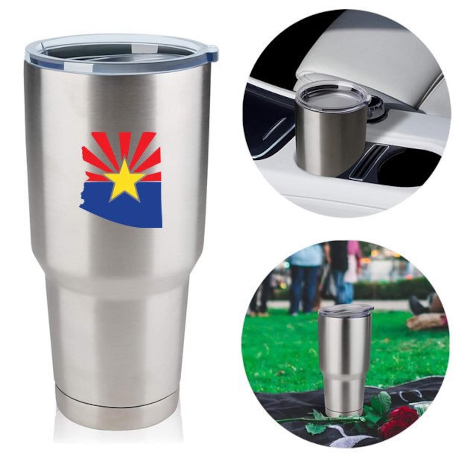 Arizona State Car Sticker, Arizona State Car Decal, Car Decal Arizona ...