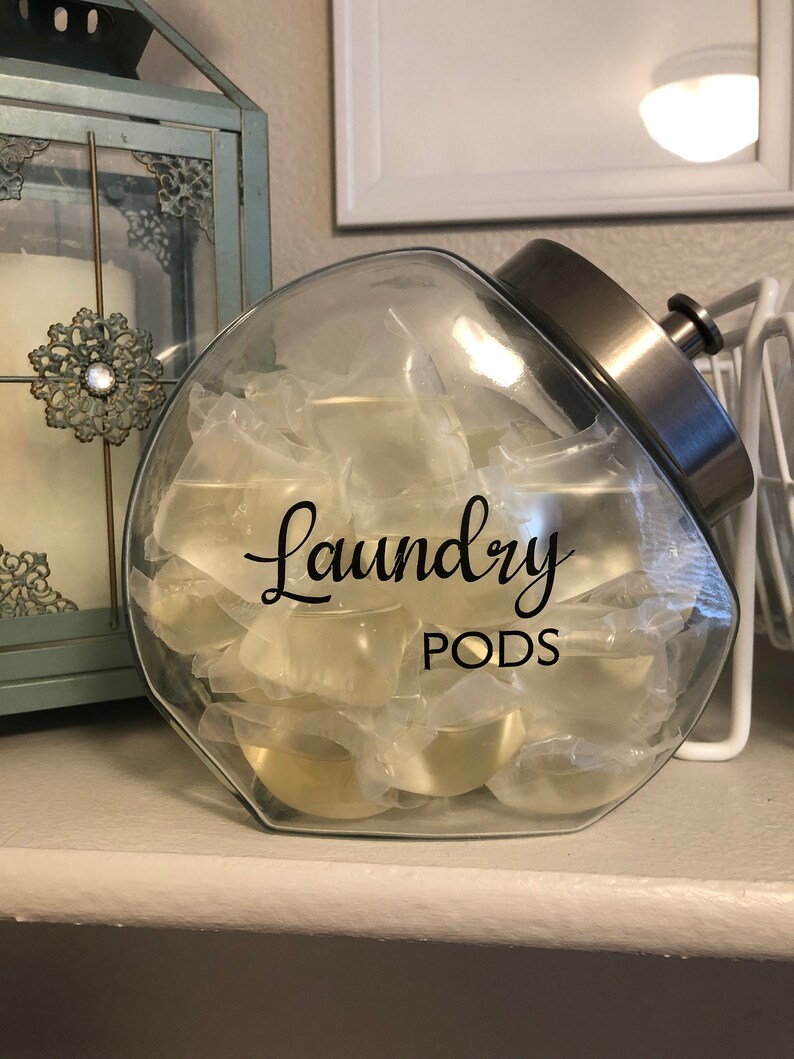 Laundry Labels Custom Laundry Labels Laundry Storage Decal - Etsy