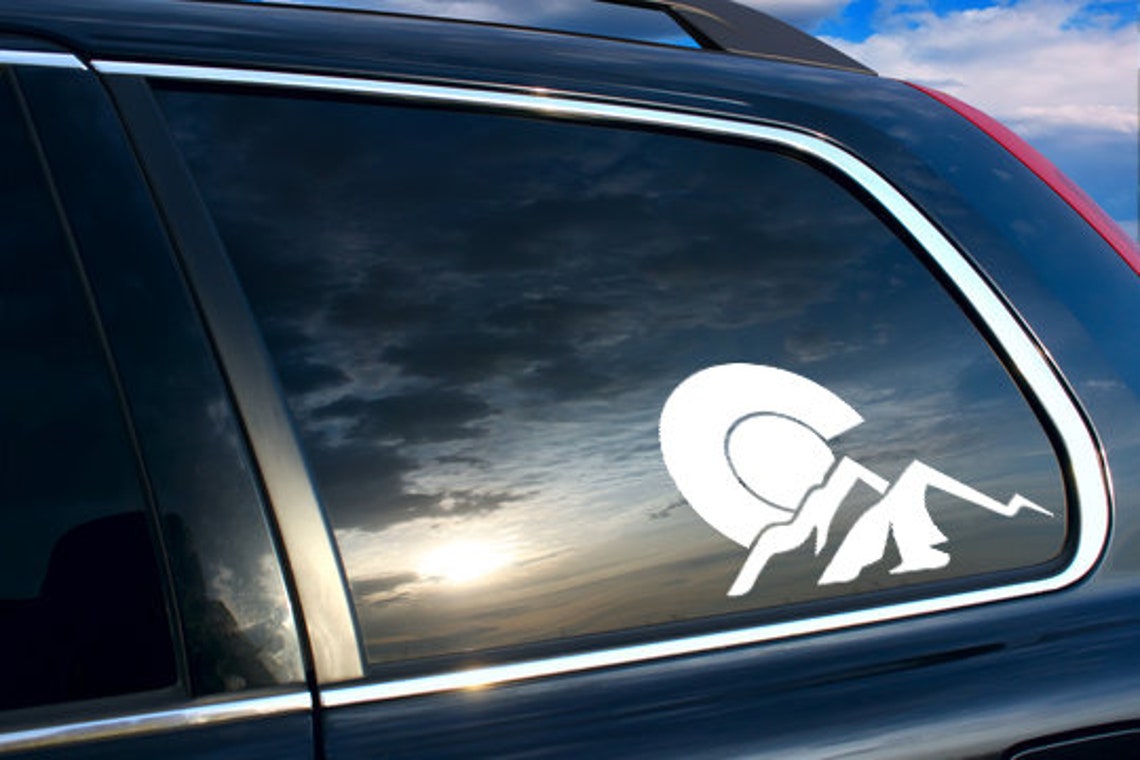 Colorado Sticker, Colorado Mountain Sticker, Colorado Flag Sticker ...