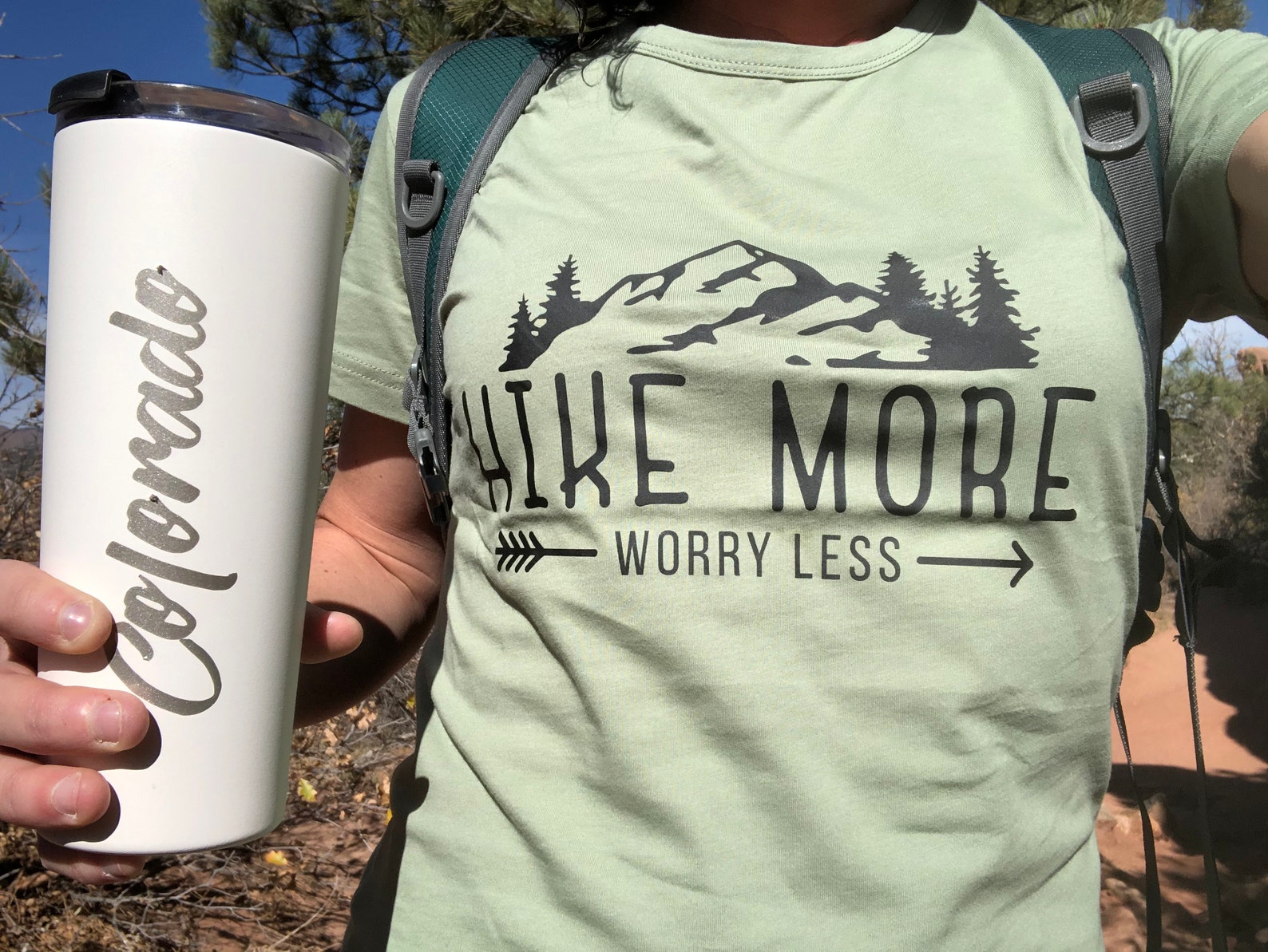 Colorado Yeti Cup Colorado Water Bottle Colorado Tumbler - Etsy