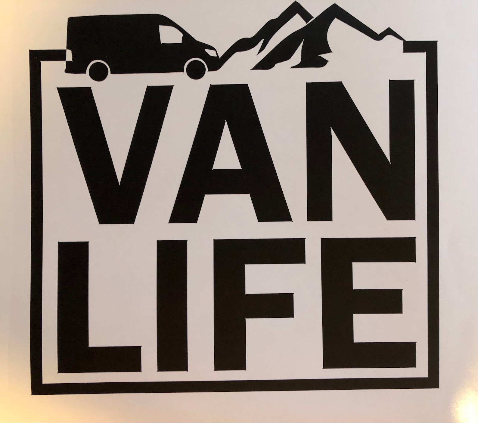 Van Life Sticker, Sticker Van, Camper Sticker, Campervan, Vanlife, off ...