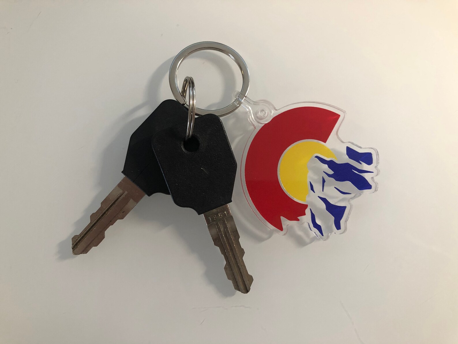Colorado Keychain Key Holder Colorado Gift Colorado - Etsy