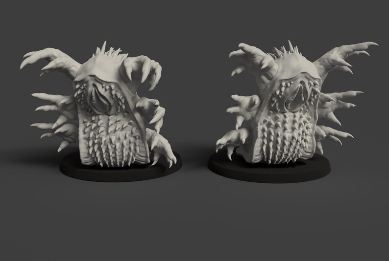 Plague Slugs! 2 Model Unit - Fantasy Cult Miniatures / Proxy / 28mm ...