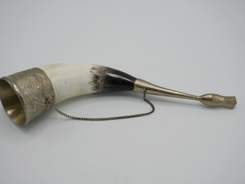 Vintage Scottish Dress Horn Powder Horn 10 Inch Long Dress Horn - Etsy