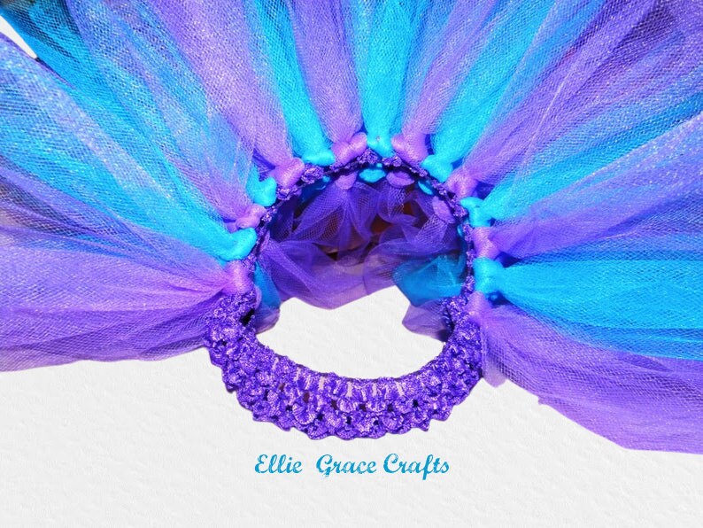 Dog Tutu: TURQUOISE BLUE & PURPLE Small / Medium / Large / - Etsy