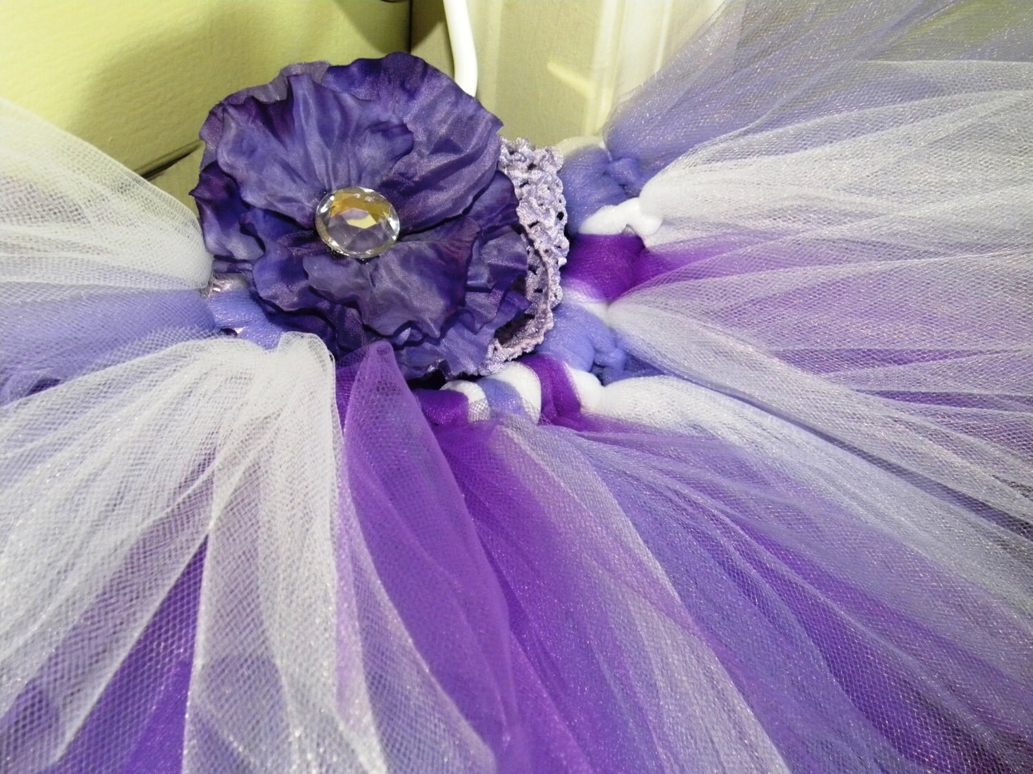 Baby Tutu: Purple Lavender & White Spring Tutu Easter Tutu - Etsy