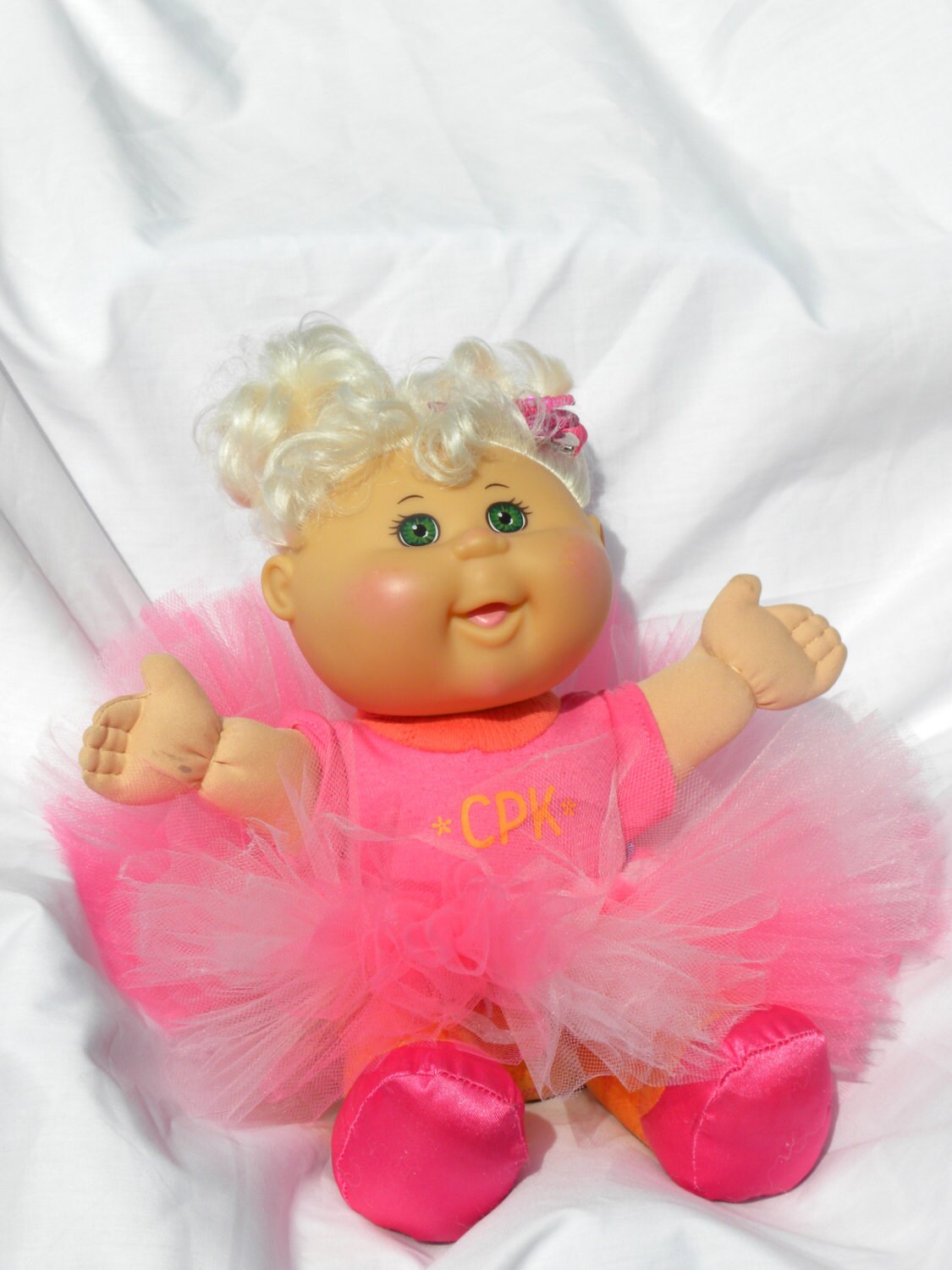 Baby Doll Tutu: BUBBLEGUM & BABY PINK Cabbage Patch Tutu - Etsy