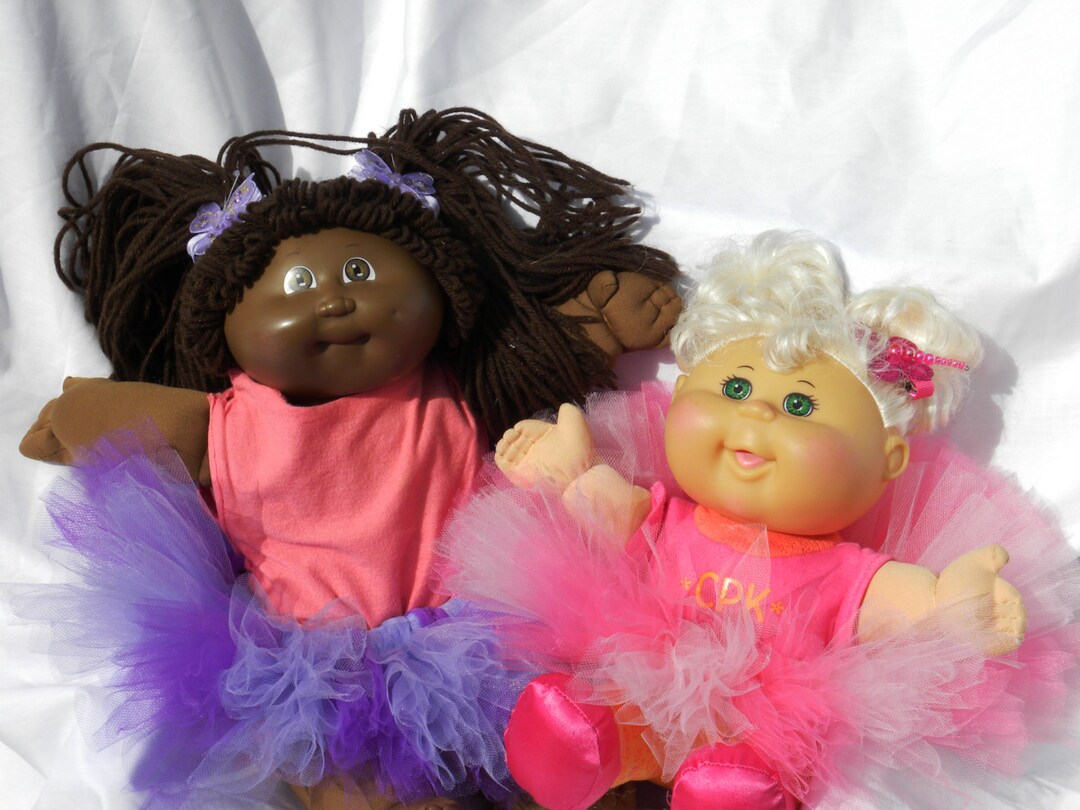 Baby Doll Tutu: CUSTOM Large Doll Tutu Fits Vintage Cabbage - Etsy